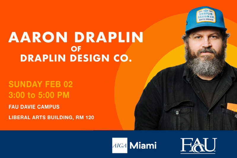 Aaron Draplin | AIGA Miami